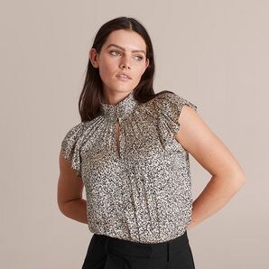 Preview Flutter Sleeve Blouse | Target Australia