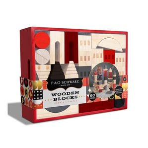 FAO Schwarz - Toy Wood Blocks 60 Piece | Target Australia