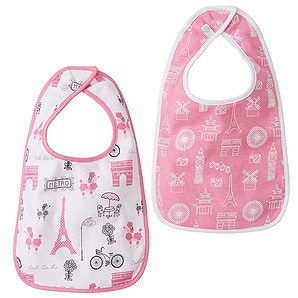 2 Pack Toddler Bibs - Paris | Target Australia