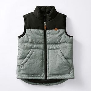 Two Tone Puffer Vest | Target Australia