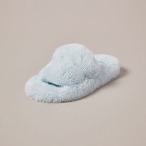 Sunil Furry Platform Slippers | Target Australia