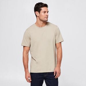 Organic Cotton T-Shirt - Natural | Target Australia
