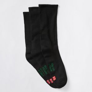 Men’s 3 Pack All Day Bamboo Socks - Black | Target Australia