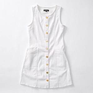 Future You Button Down Denim Dress | Target Australia