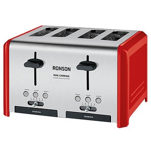 Ronson RT600 Red 4 Slice Toaster | Target Australia