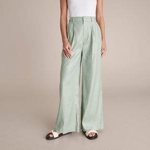 Preview Linen Blend Wide Leg Pants | Target Australia