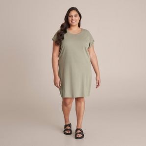 Curve Scoop Neck Jersey Dress | Target Australia