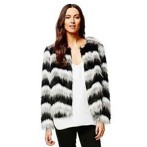 Faux Fur Jacket | Target Australia