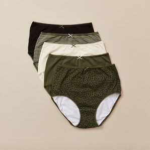 5 Pack Cotton/Elastane Full Briefs; Style: LFB183554 | Target Australia