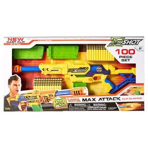 X-Shot Max Attack Clip Blaster | Target Australia