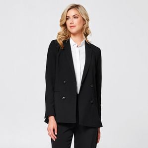 Double-Breasted Relaxed Blazer | Target Australia