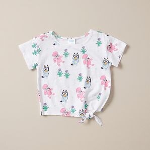 Bluey Tie-Front T-shirt | Target Australia