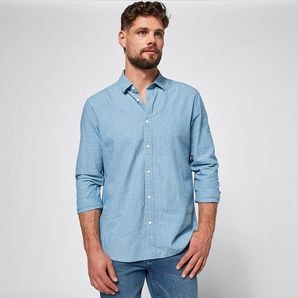 DENIM Shirt - Light Wash | Target Australia