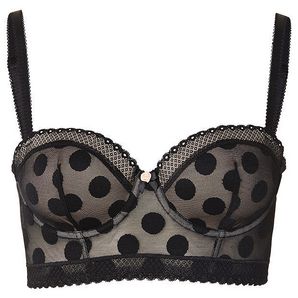 Lily Loves Textured Spot Longline Bra | Target Australia
