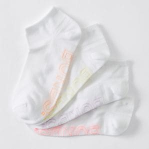 Bonds 4 Pack Logo Lightweight Trainer Socks - White | Target Australia
