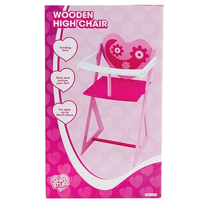 Girl Stuff Wooden High Chair | Target Australia