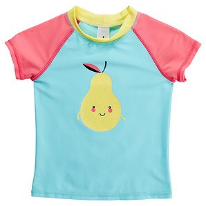 Girls' Pear Print Rash Vest Set | Target Australia