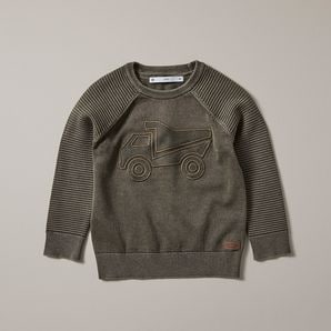 Ribbed Raglan Jumper | Target Australia