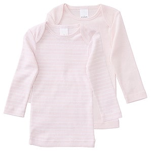 2 Pack Long Sleeve Thermal T-Shirts - Pink | Target Australia