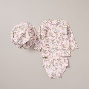 3 Piece Baby Floral Swim Set | Target Australia
