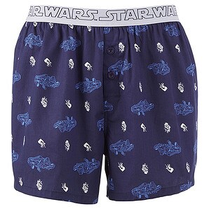 Men's Star Wars Woven Boxer Shorts - Millennium Falcon | Target Australia