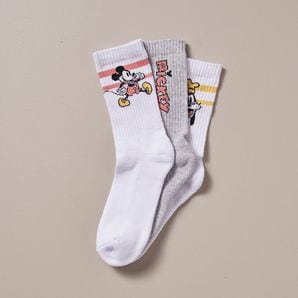 3 Pack Disney Mickey Mouse Socks | Target Australia
