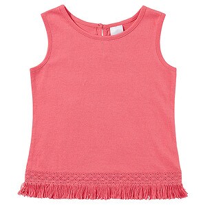 Girls' Fringe Hem Tank Top | Target Australia