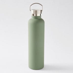 Insulated 1L Soft Touch Drink Bottle - Khaki | Target Australia