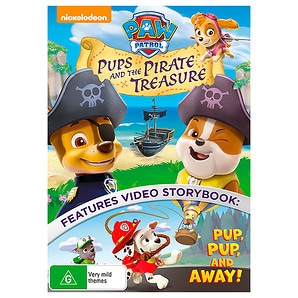 Paw Patrol Pups And The Pirate Treasure - DVD | Target Australia