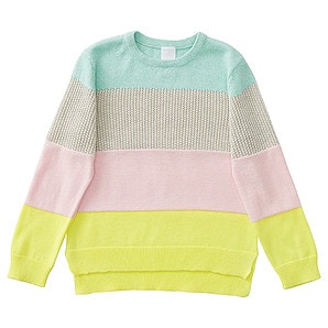 Textured Panel Knit Jumper | Target Australia