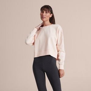 Active Lightweight Crop Popover Jumper | Target Australia