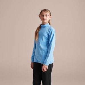 High Neck School Skivvies - Light Blue | Target Australia