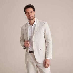 Preview Linen Blend Twill Suit Jacket | Target Australia