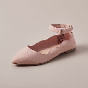 Senior Kids Curved Edge Ballet Flats | Target Australia