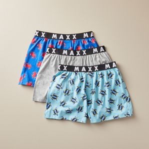 Maxx 3 Pack Knit Boxers | Target Australia