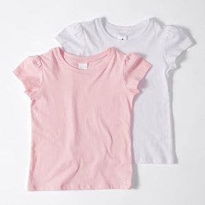 2 Pack Short Sleeve Plain T-Shirt | Target Australia