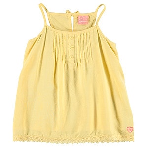 Girls' Piping Hot Lace Hem Singlet | Target Australia