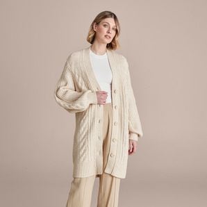 Preview Longline Cable Cardigan | Target Australia