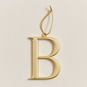 Christmas Metallic Alphabet Decoration - Gold | Target Australia