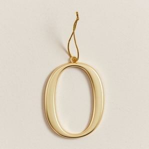 Christmas Metallic Alphabet Decoration - Gold | Target Australia