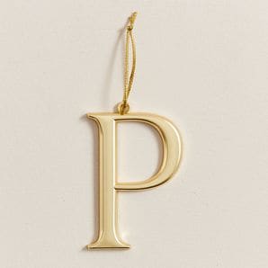 Christmas Metallic Alphabet Decoration - Gold | Target Australia