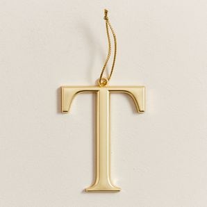 Christmas Metallic Alphabet Decoration - Gold | Target Australia