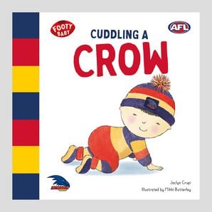 Footy Babies Cuddling A Crow - AFL | Target Australia