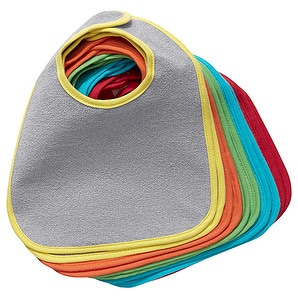 Waterproof Backing Baby Bibs - 10 Pack | Target Australia