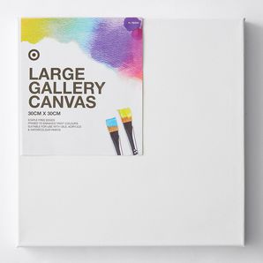 Large Square Gallery Canvas 30cm x 30cm | Target Australia
