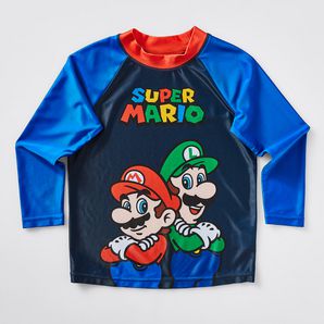 Super Mario Rash Vest | Target Australia