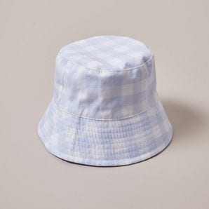 Baby Reversible Bucket Hat - Gingham | Target Australia