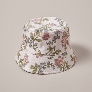 Baby Reversible Bucket Hat - Vine Floral | Target Australia