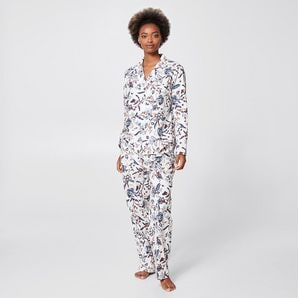 Cotton Poplin Pyjama Set - Floral Print | Target Australia