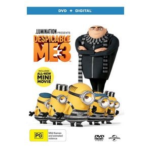 Despicable Me 3 - DVD | Target Australia